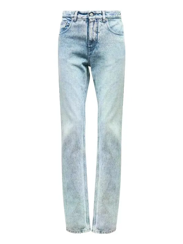 MAISON MARGIELA Five-pocket Split-leg Denim Pants - Blue