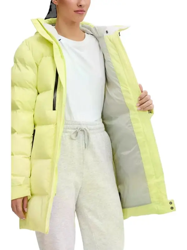 Helly Hansen Adore Hooded Quilted Jacket - Yellow