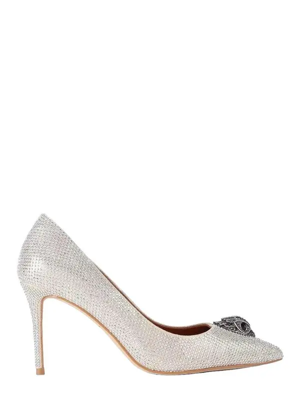 Kurt Geiger Studded Jewel Pumps - Silver