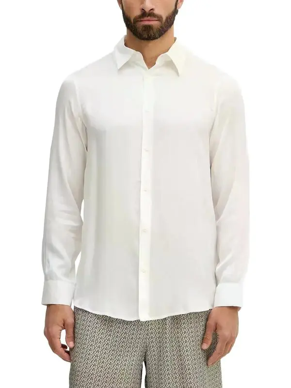 Armani Exchange Buttoned Shirt - White