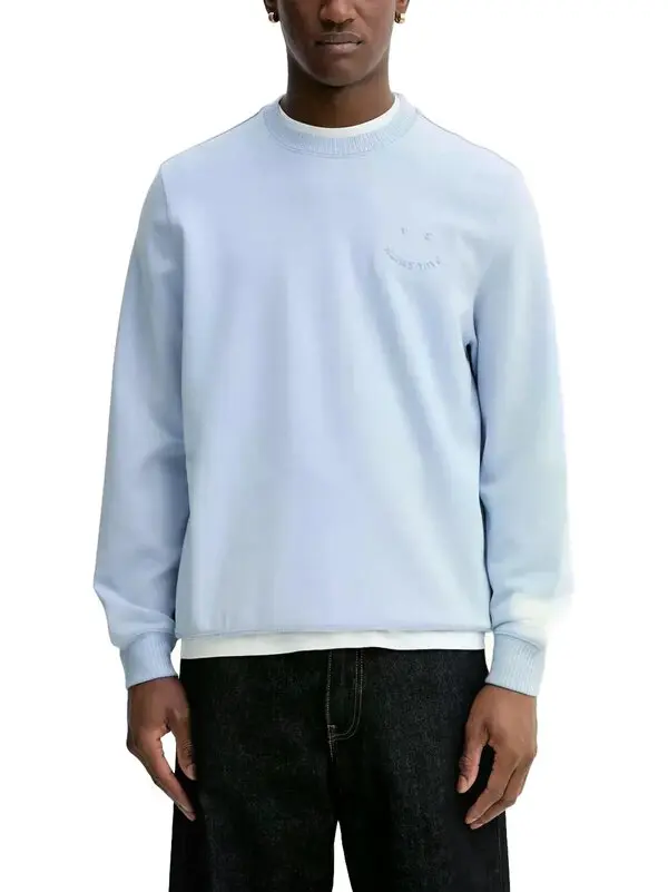 Paul Smith Logo-detail Sweatshirt - Blue