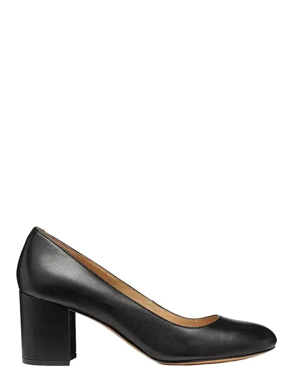 Geox Virnilisa 65 Block Heel Pumps - Black