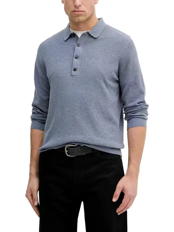 HACKETT Button-fastening Polo Shirt - Blue