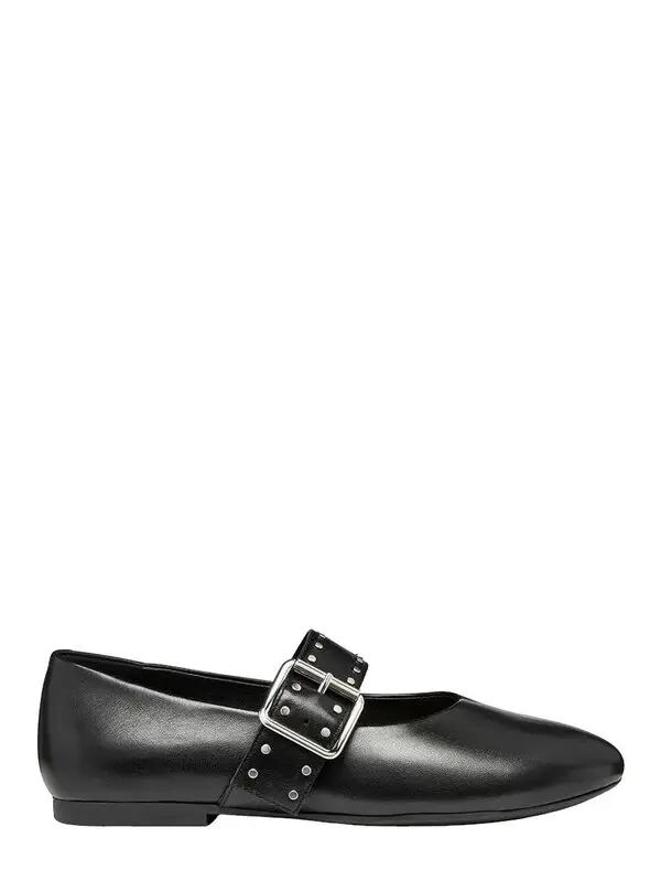 Geox Palmaria Studded Ballet Flats - Black