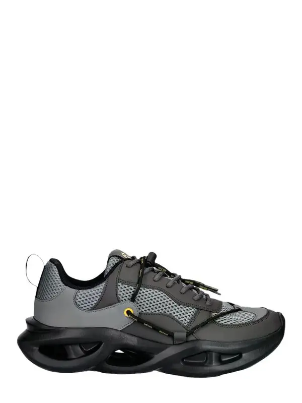 Just Cavalli Mesh Lace-up Sneakers - Grey