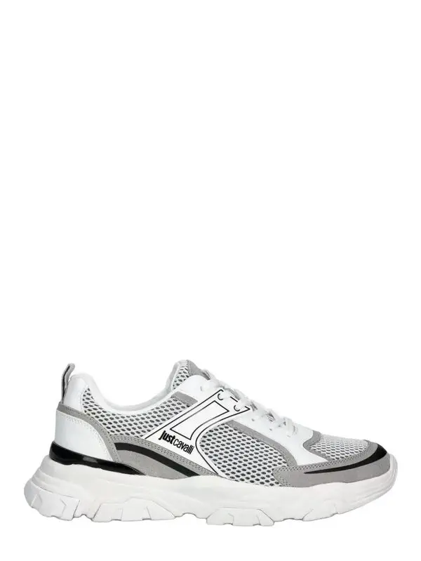 Just Cavalli Logo-print Sneakers - White