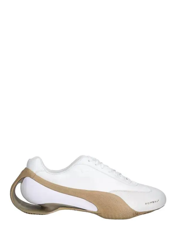 PUMA Logo-debossed Sneakers - White