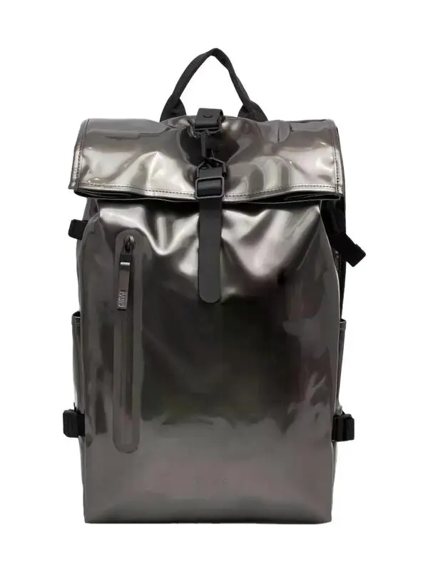 Rains Rolltop Backpack - Silver