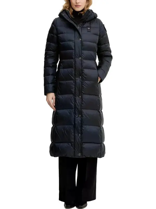 BLAUER. Hooded Padded Jacket - Blue