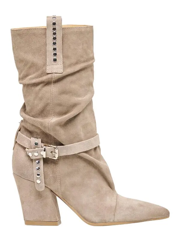 DOLCEVITA Morla Suede Boots - Taupe Suede