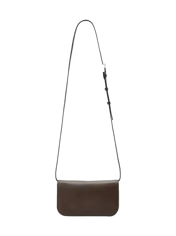 ALLSAINTS Leather Cross Body Bag - Brown