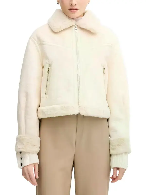GAUDI Zip-up Jacket - Neutrals
