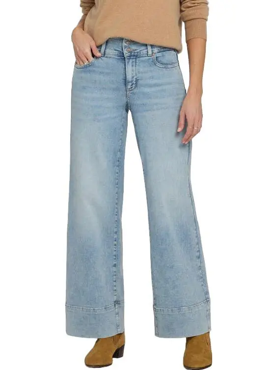 NYDJ Teresa Wide Leg Jeans - Keys View