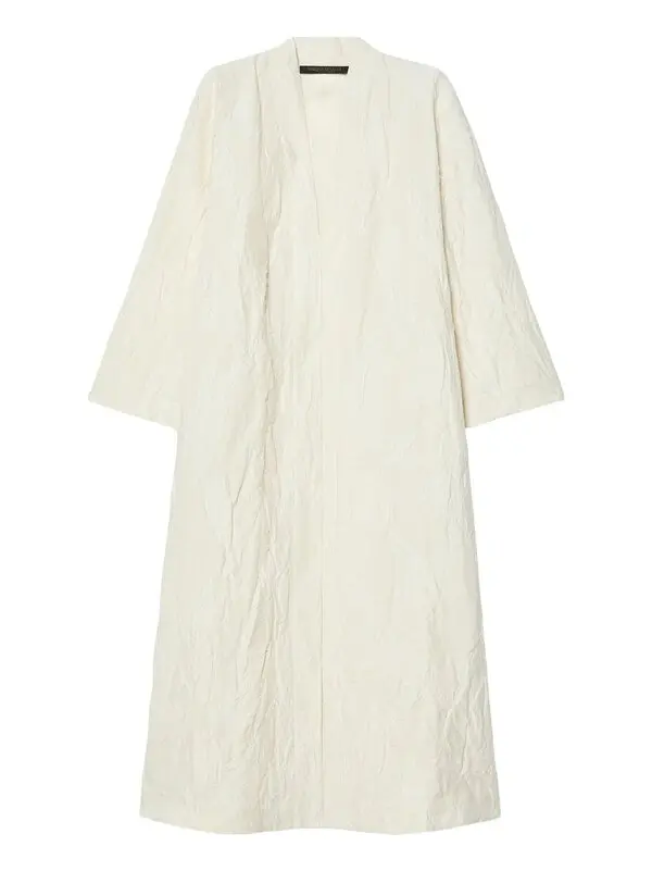 Marina Rinaldi Wool Longline Jacket - White