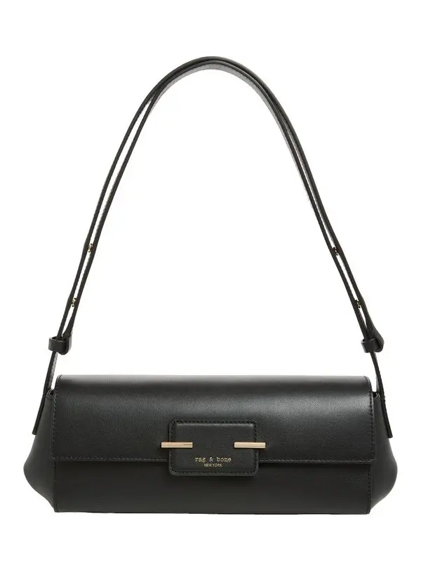 Rag & Bone Realm East/west Flap Bag - Black