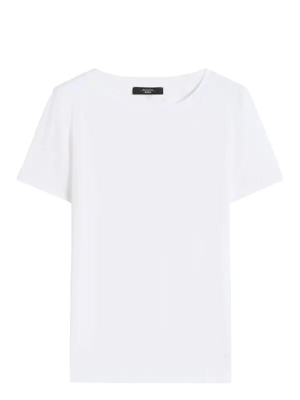 Max Mara Stretch-cotton T-shirt - White