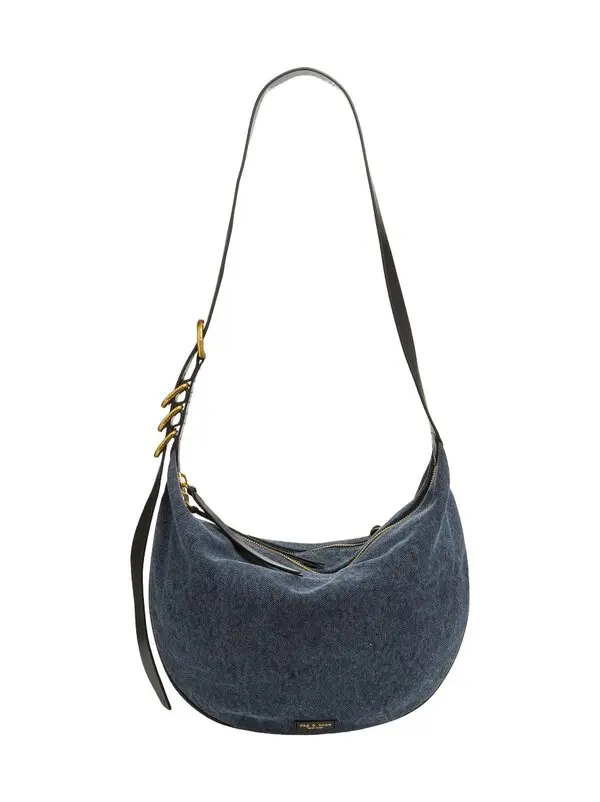 Rag & Bone Medium Mercer Hobo Bag - Midnight