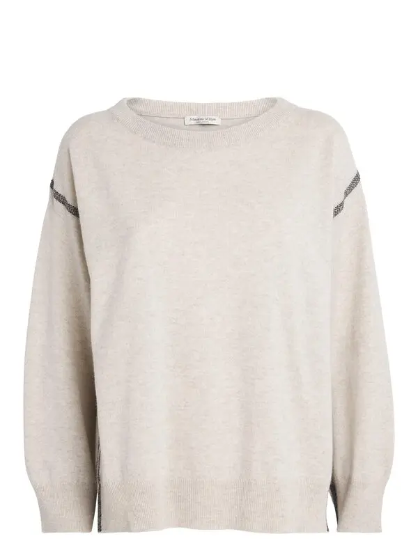 Johnstons Of Elgin Cashmere Tilda Sweater - Grey