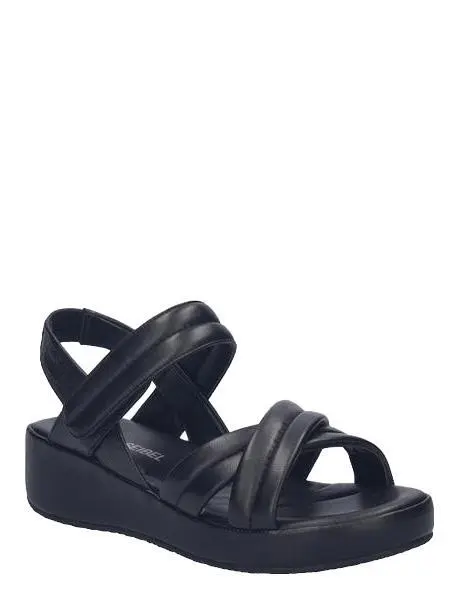 Josef Seibel Eve 04 Wedge Sandal - Black