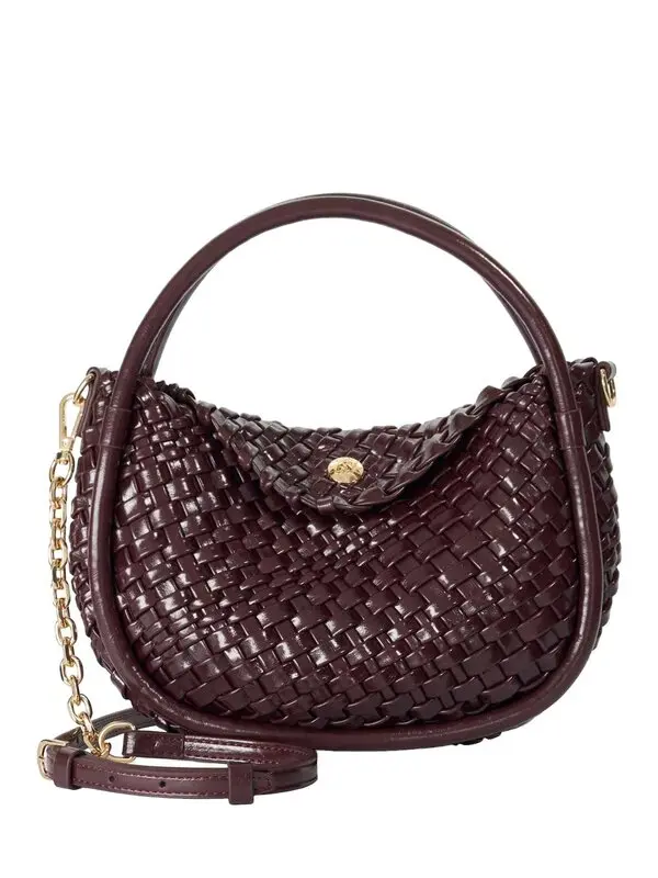 Dune London Dinideliberate Top Handle Bag - Burgundy
