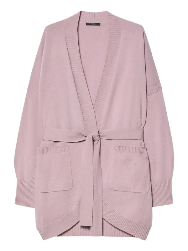 Marina Rinaldi Cashmere Cardigan - Purple
