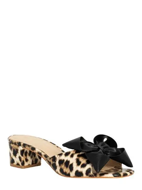 SHU SHOP Flora Slide Sandal - Leopard Print