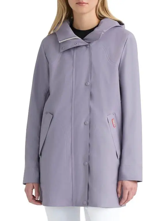 Hunter Acacia Rubberized Rain Jacket - Lavender Grey