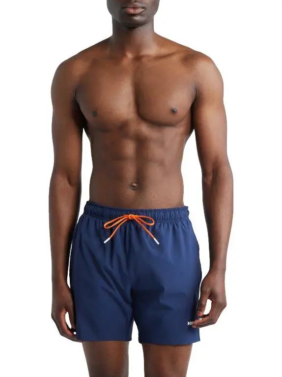 BOSS Swim Trunks - Navy