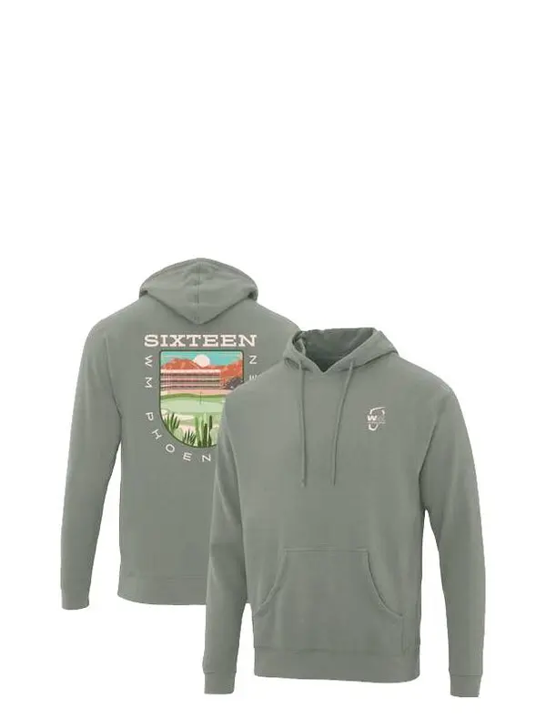 AHEAD Wm Phoenix Open Sixteen Seabrooke Fleece Hoodie - Green