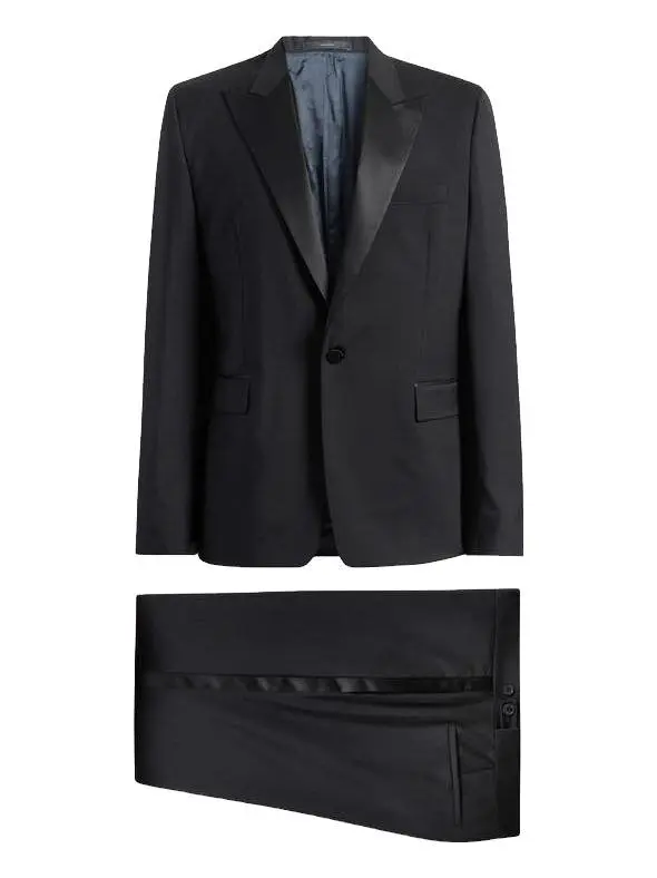 Paul Smith The Soho Tailored Fit Wool & Mohair Tuxedo - 79_black