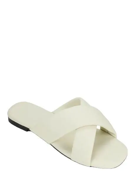 Yosi Samra Delancey Slide Sandal - Cream