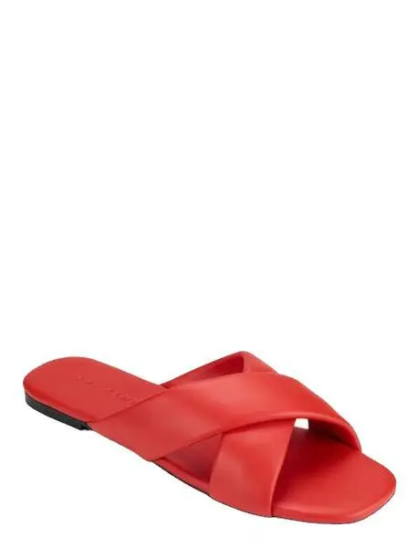 Yosi Samra Delancey Slide Sandal - Red