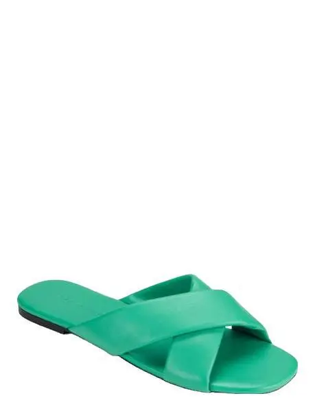 Yosi Samra Delancey Slide Sandal - Teal
