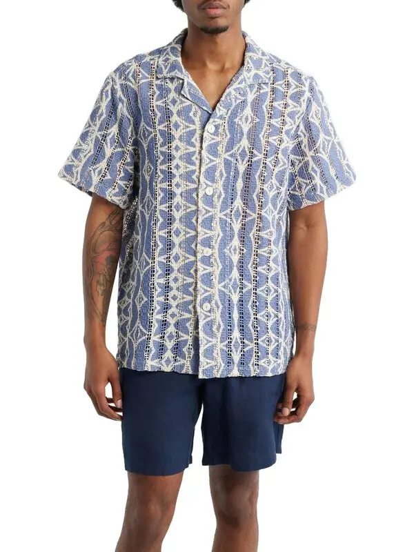 Oas Arko Camp Shirt - Blue