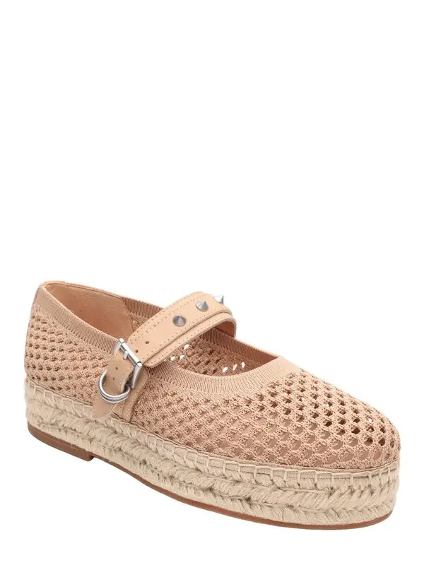 Ash Estella Espadrille Flat - Sand