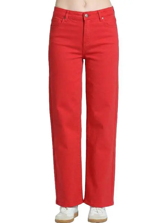 APNY Bootcut Mid-rise Jeans - Red