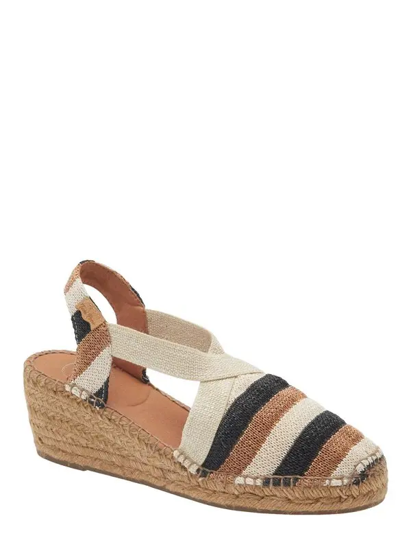 TONI PONS Terra Wedge Espadrille - Marro