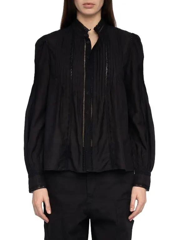 Zadig&Voltaire Timz Tomboy Button-up Shirt - Black
