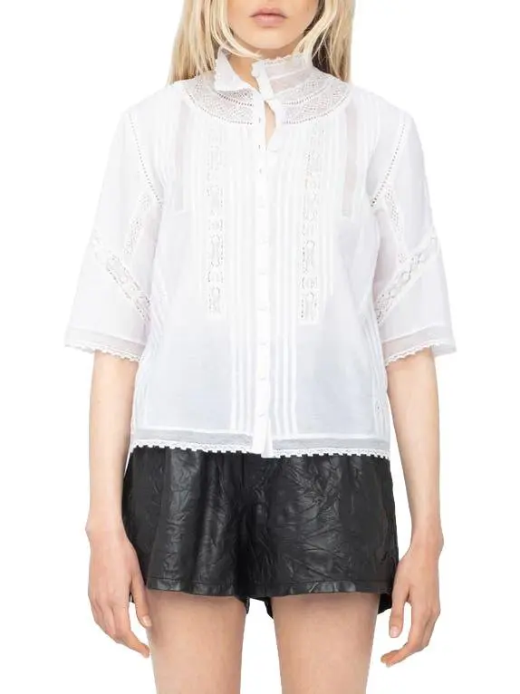 Zadig&Voltaire Tanos Tomboy Button-up Shirt - Judo