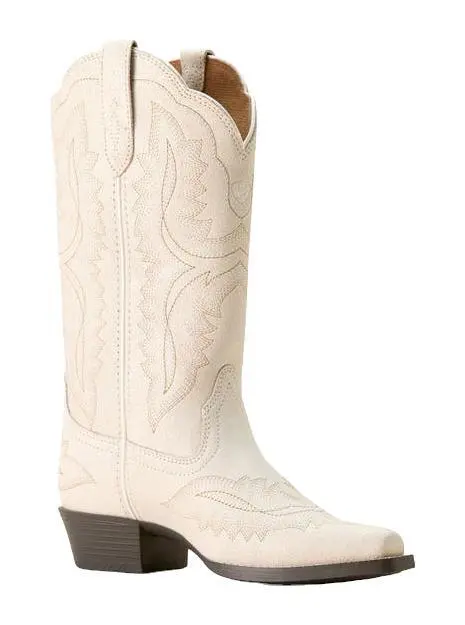 Ariat Western Boot - Distressed Ivory