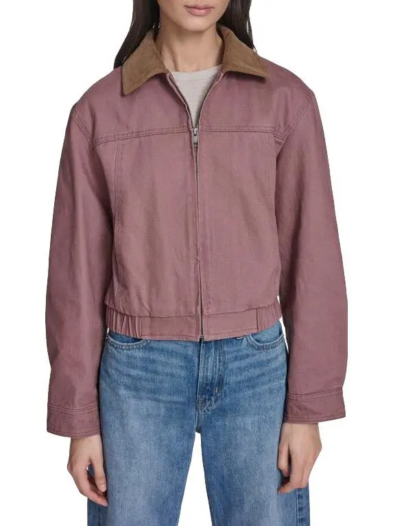 LEVI'S Corduroy Collar Chore Jacket - Mauve