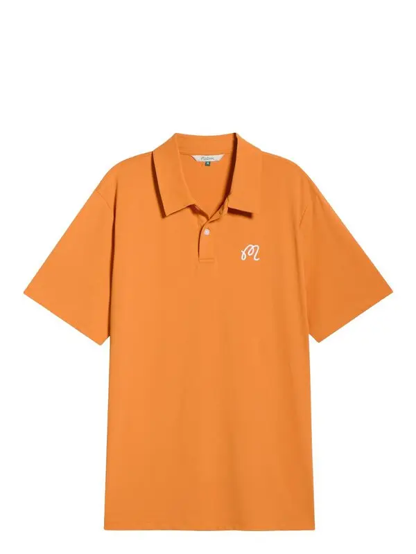 MALBON Fairway Polo - Marmalade