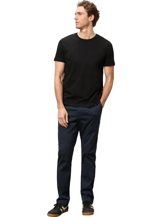 PACT Organic Cotton Softspun Essential Crewneck Tee - Black