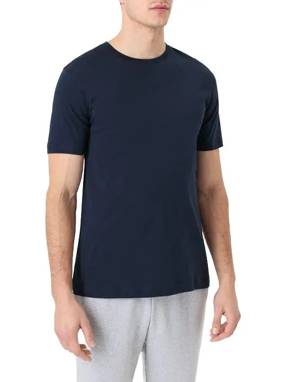 PACT Organic Cotton Softspun Essential Crewneck Tee - Navy