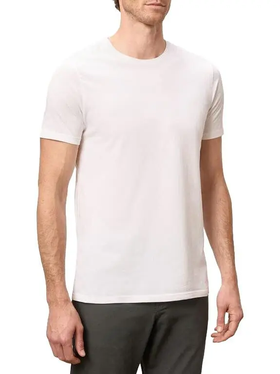PACT Organic Cotton Softspun Essential Crewneck Tee - White