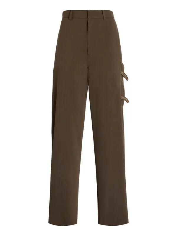 Ralph Lauren Andersen Technical Covert Pants - Olive
