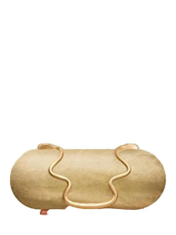 Cult Gaia Ilaria Handheld Clutch - Gold