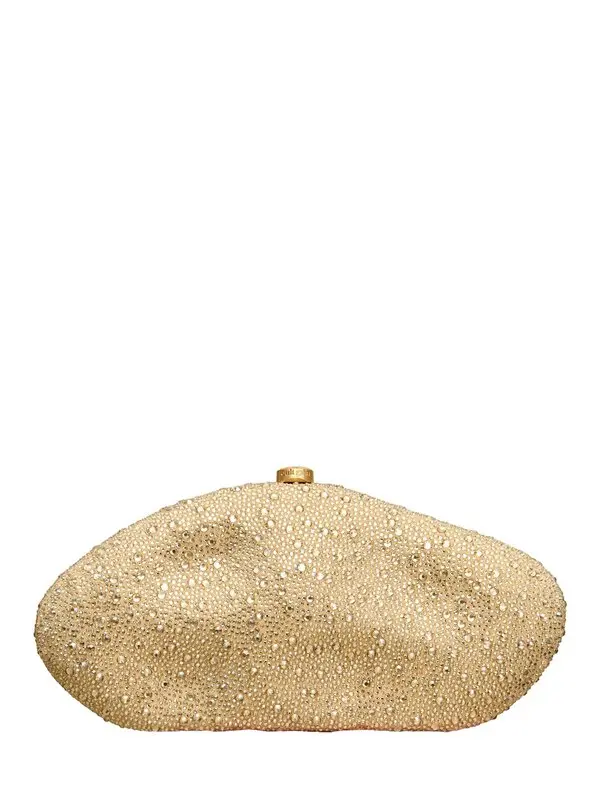 Cult Gaia Caldera Clutch - Ivory