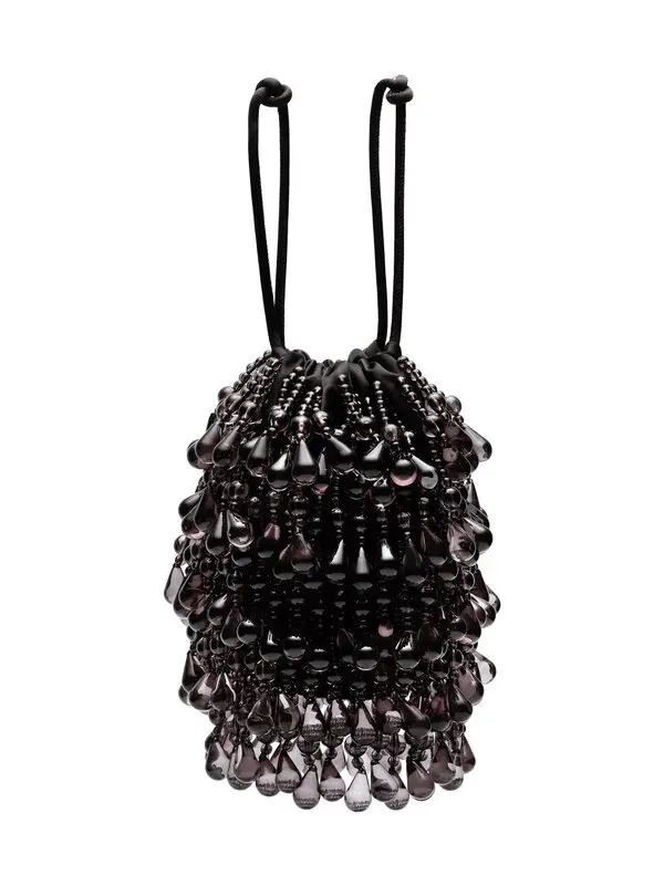 Cult Gaia Zia Wristlet - Black