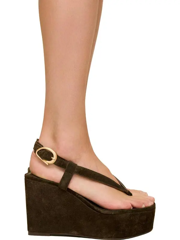 Cult Gaia Shae Sandal - Brown